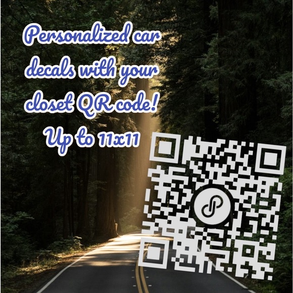 Other | Personalized Qr Code Car Decals | Poshmark